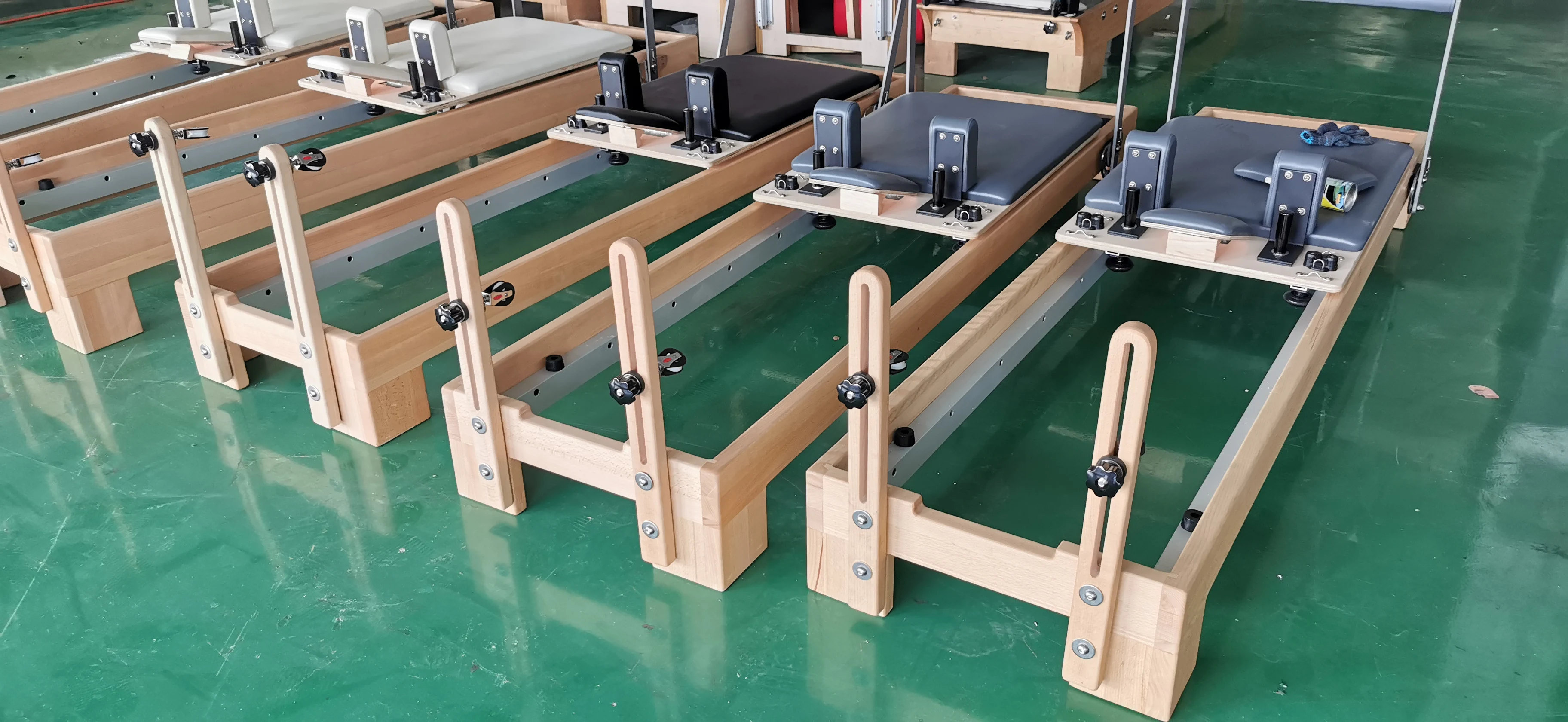 Pilates Reformer with Box and Springboard - Cadillac Pilates