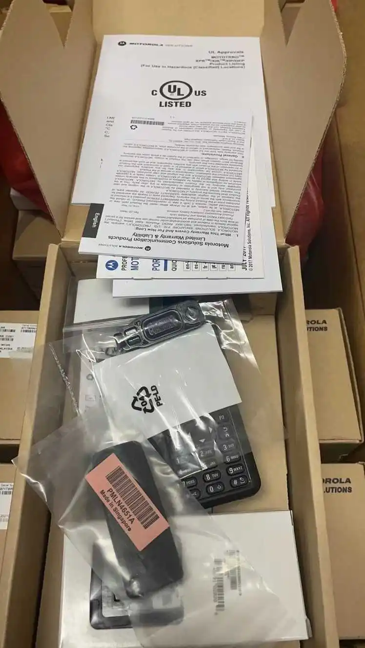 Motorola XPR 7550E & XPR 7580E - Reliable GPS Walkie Talkies