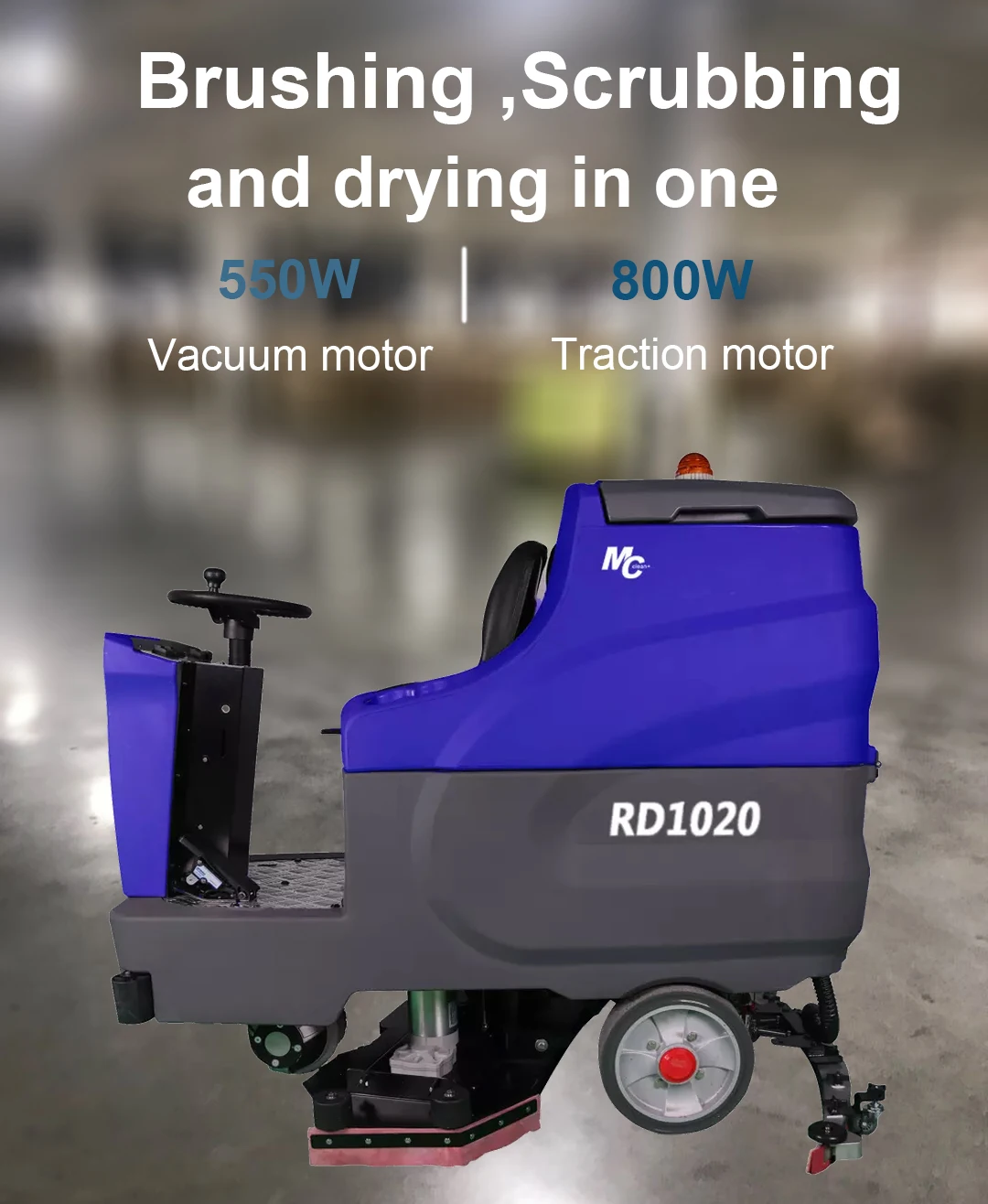 Industrial Cleaning Automatic Washing Commercial Scrubbing Machine Ride ...