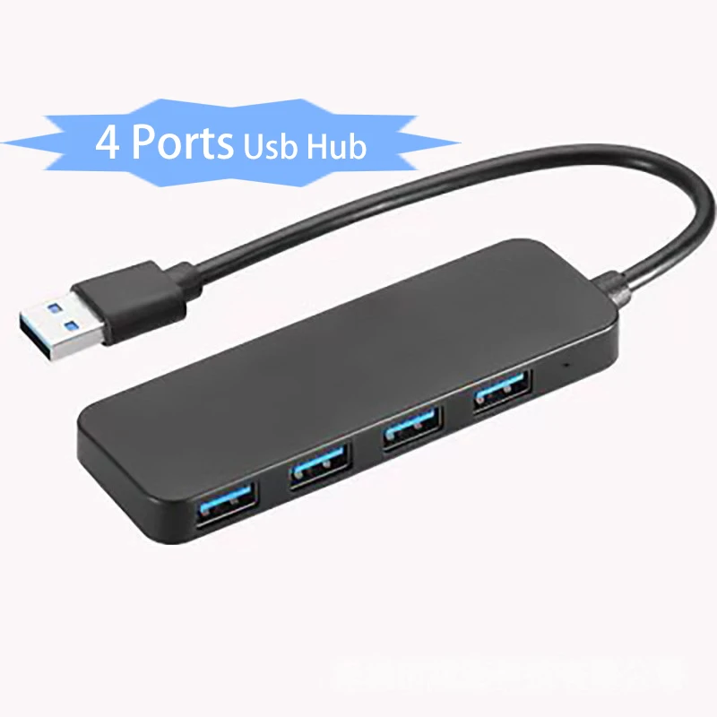 High Speed 4 Ports Usb 2.0 Hub Power On/off Switch Led Indication Multi Pc Usb Hub - Buy Usb Hub ...