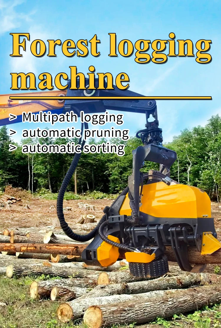 Forestry Harvester Tractor Tree Harvesting Logging Machine Tree ...