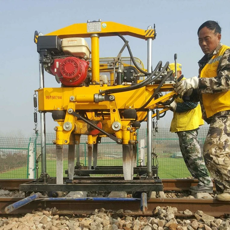Portable Rail Petrol Engine Tamper Equipment Tamping Machine Railroad ...