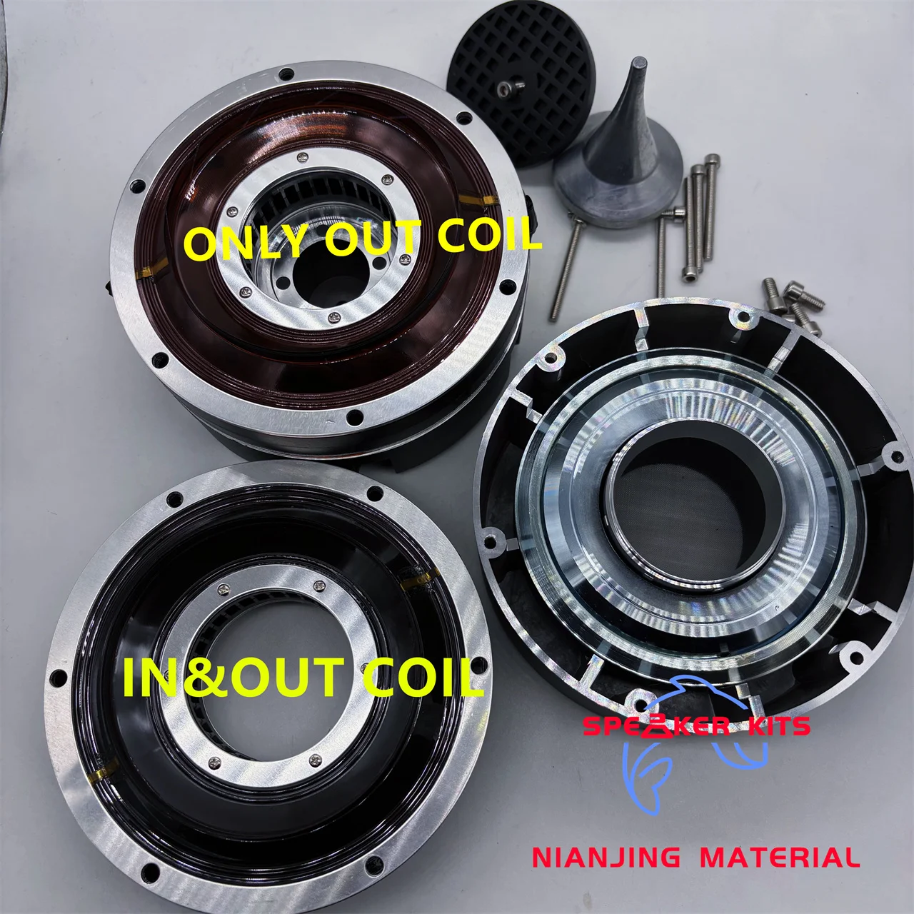 Dual Voice Coil 400W Midrange 3.5 Inch Neo Tweeter 4599