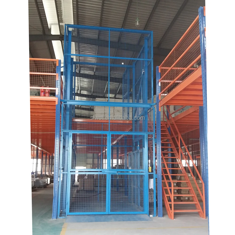 Industrial Material Construction Elevators - Hydraulic Cargo Lift Platform