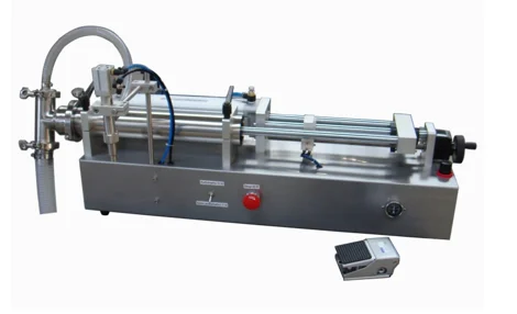 Semi-Automatic Filling System Piston Metering Volume Filler Machine for ...