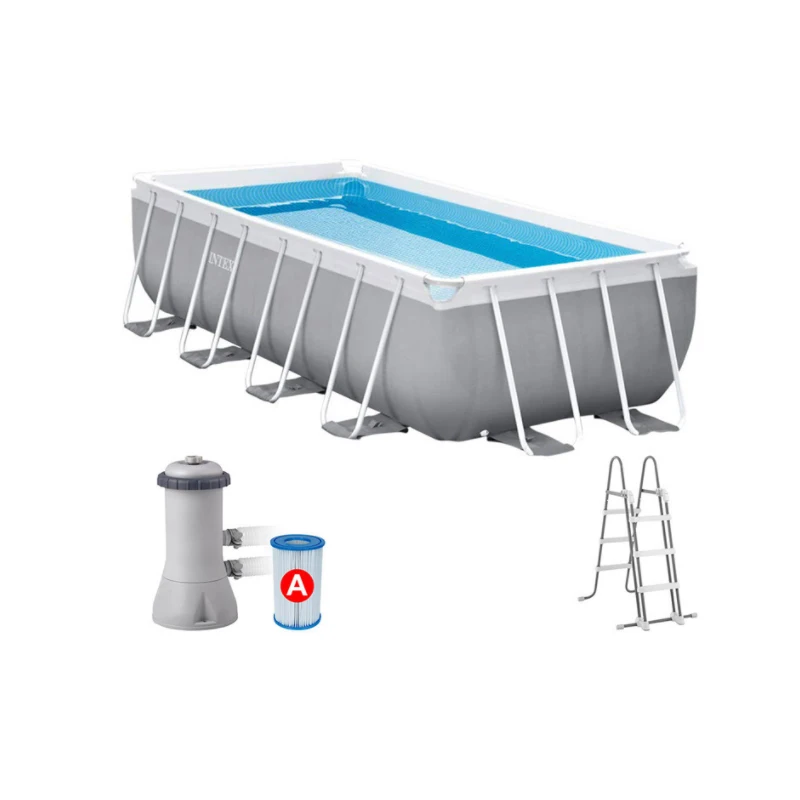 INTEX 26792 Outdoor Pool Set - Durable & Fun for All Ages