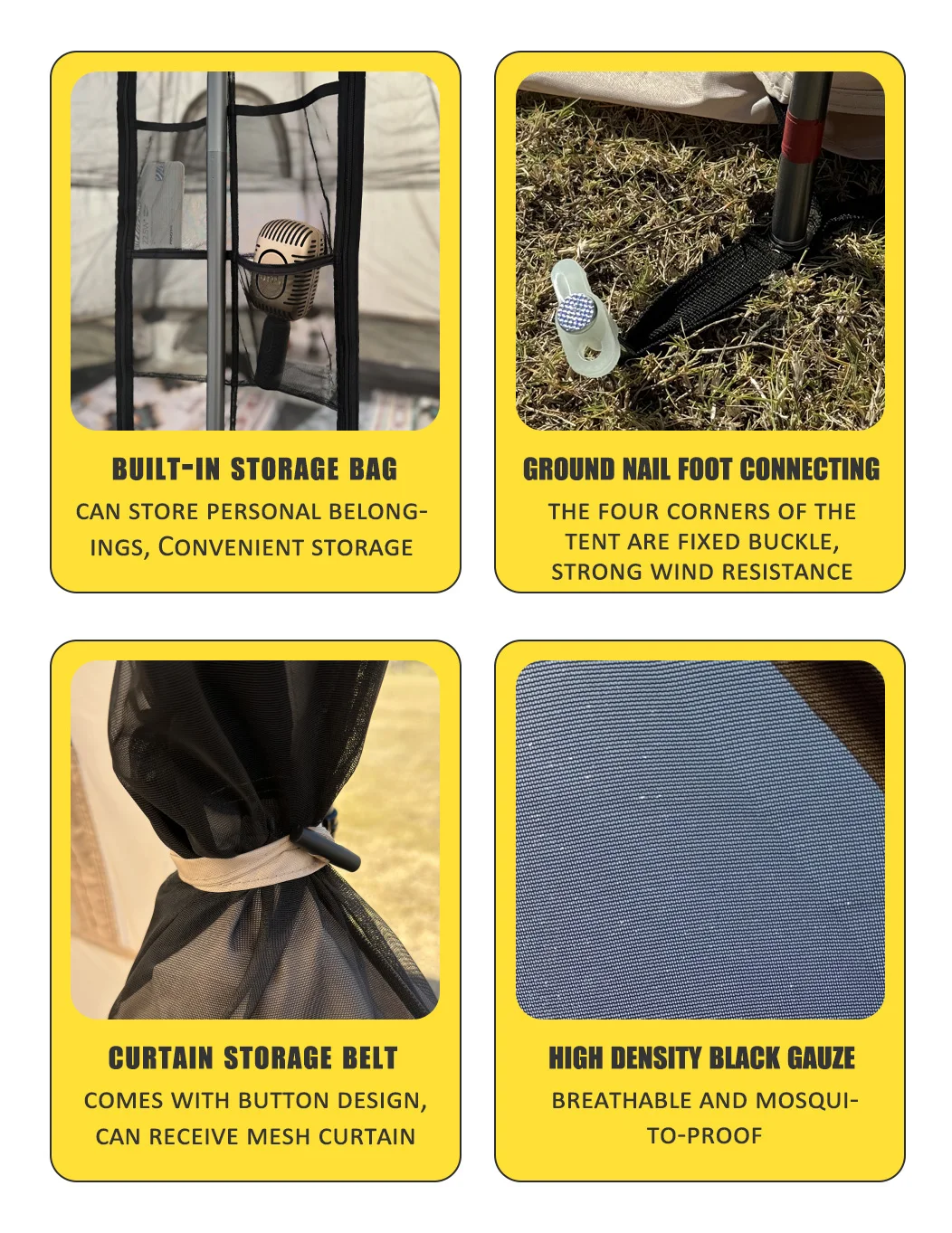 GOFUN Yurt House Glamping Tent - Luxury Camping Experience