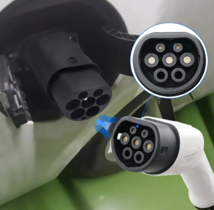 Ac Iec 62196 Type 2 To Gbt Adapter 32a Single Phase 62196 To Gbt Ev ...