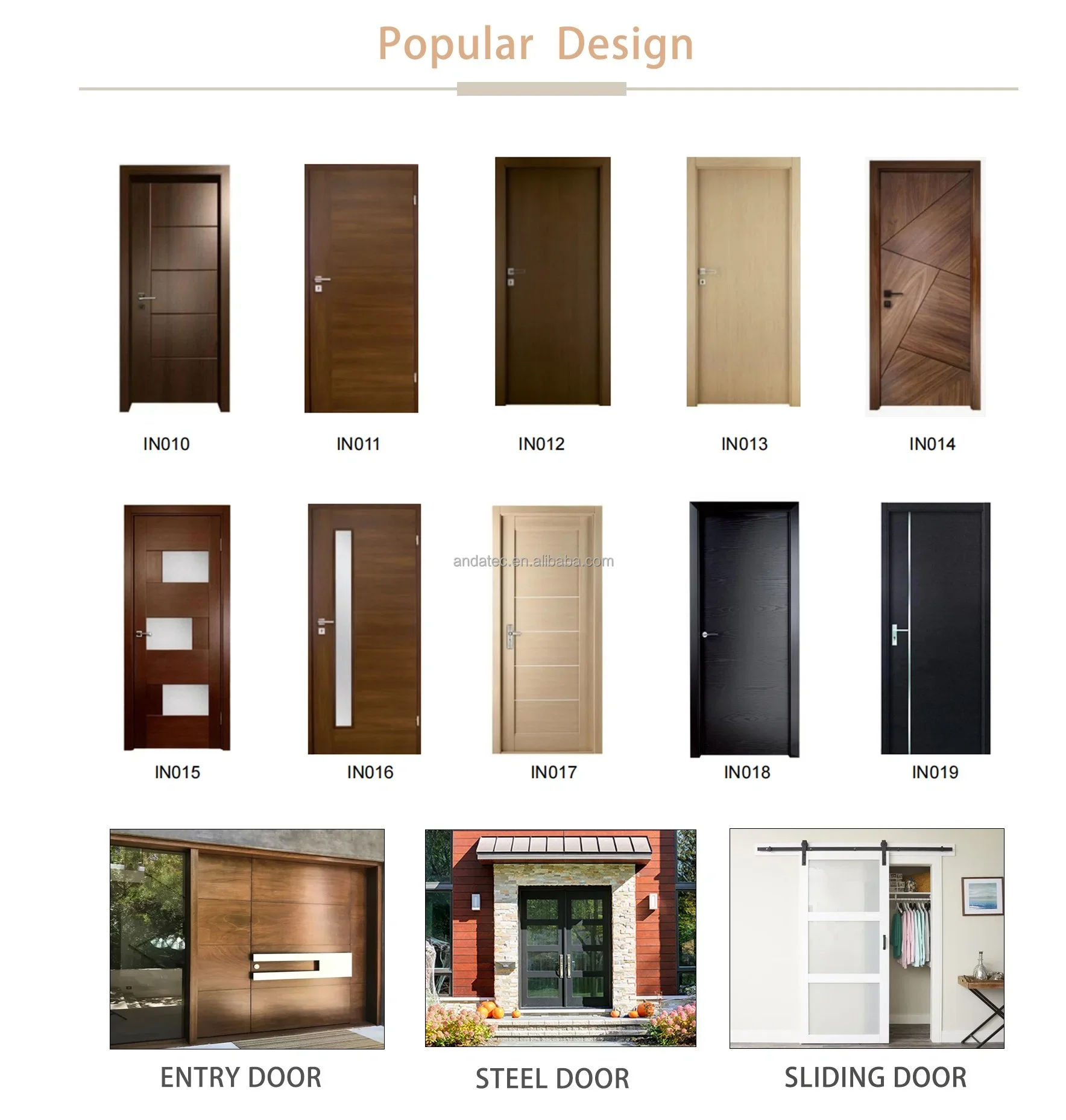 Durable House Exterior Main Gate Design - Villa Entrance