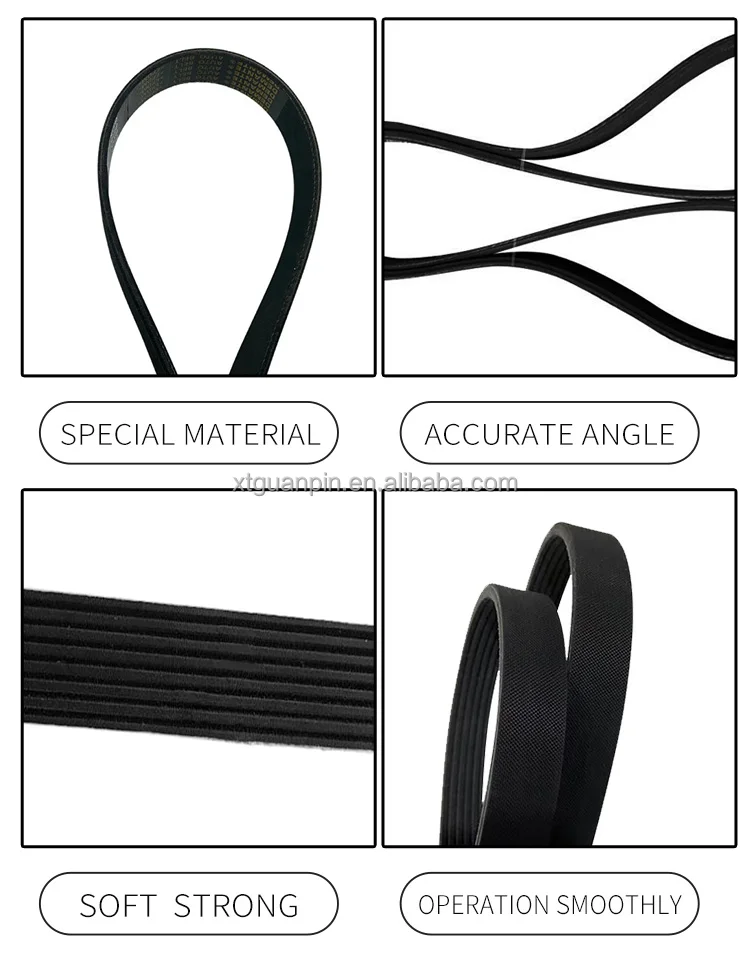 Truck Fan Belts 8PK2147 9PK Auto 6PK Poly V-Belt Sizes