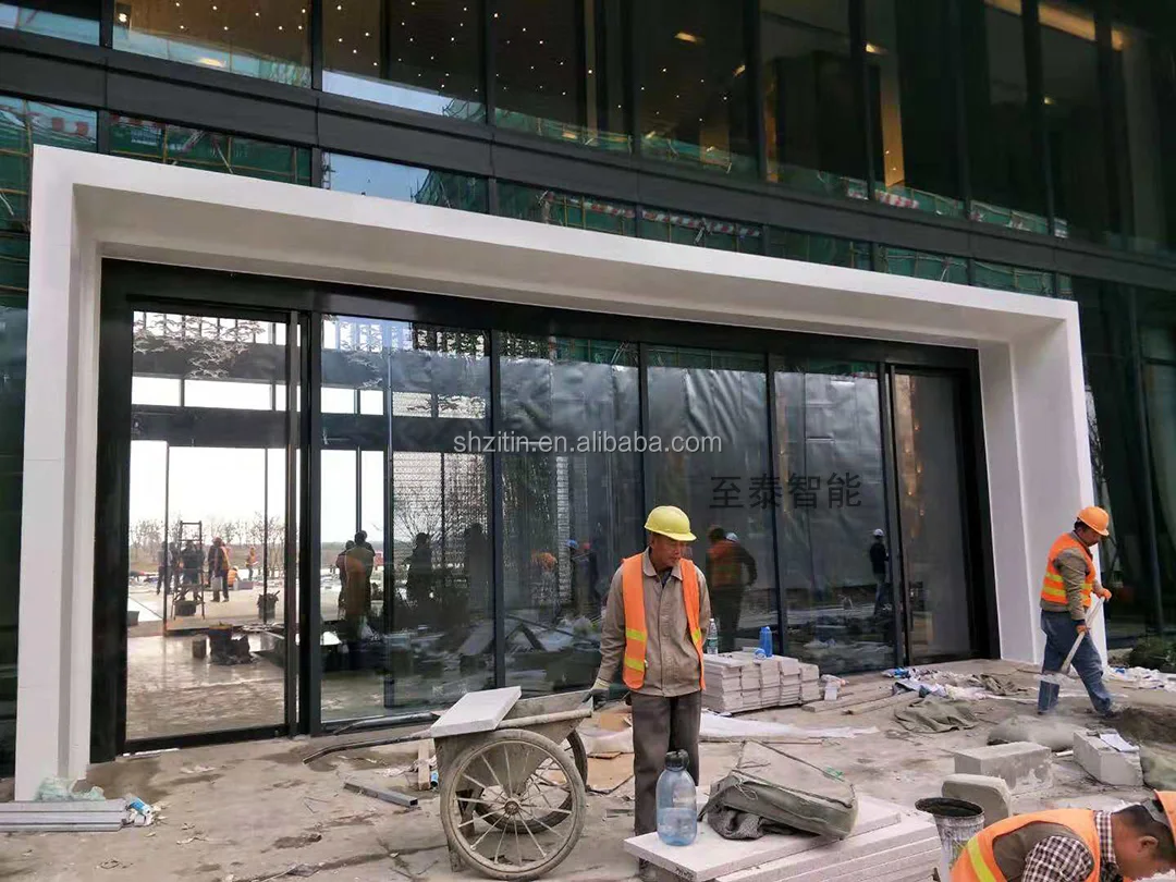 Dormakaba ES200 Modern Automatic Sliding Glass Doors - Windproof ...