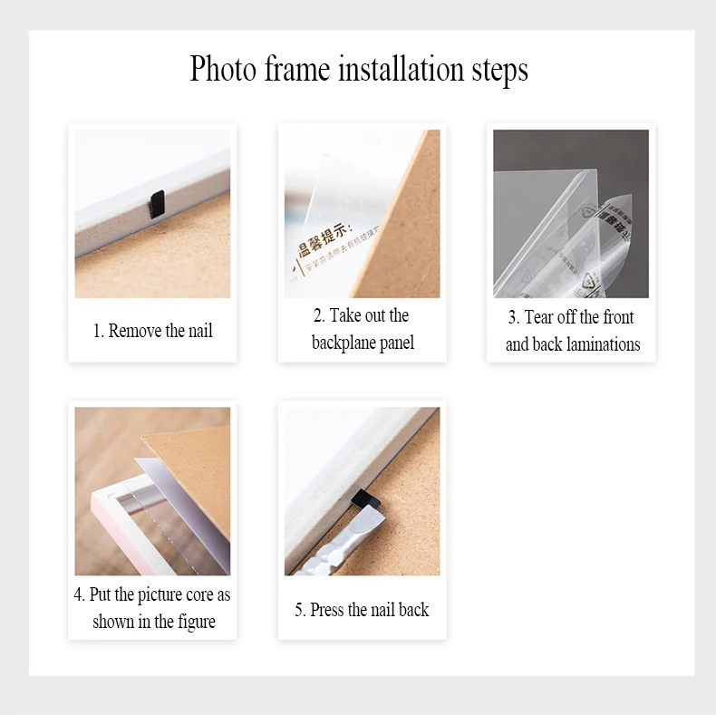 Child Id Photo Frame Displays New Baby Growth Record 2 Inch Photo ...