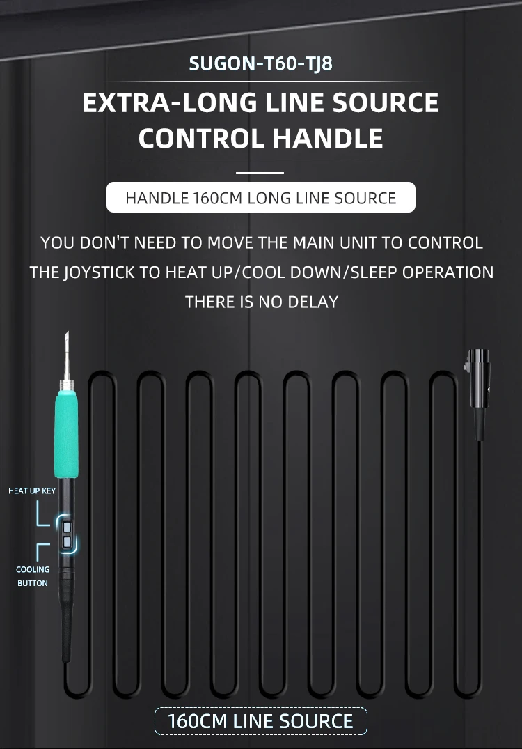Sugon T60 Soldering Station - Adjustable Temperature & Air