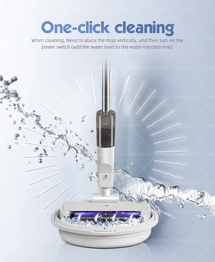 Home Use Handheld Rechargeable Floor Mopping Machine Multifunctional ...