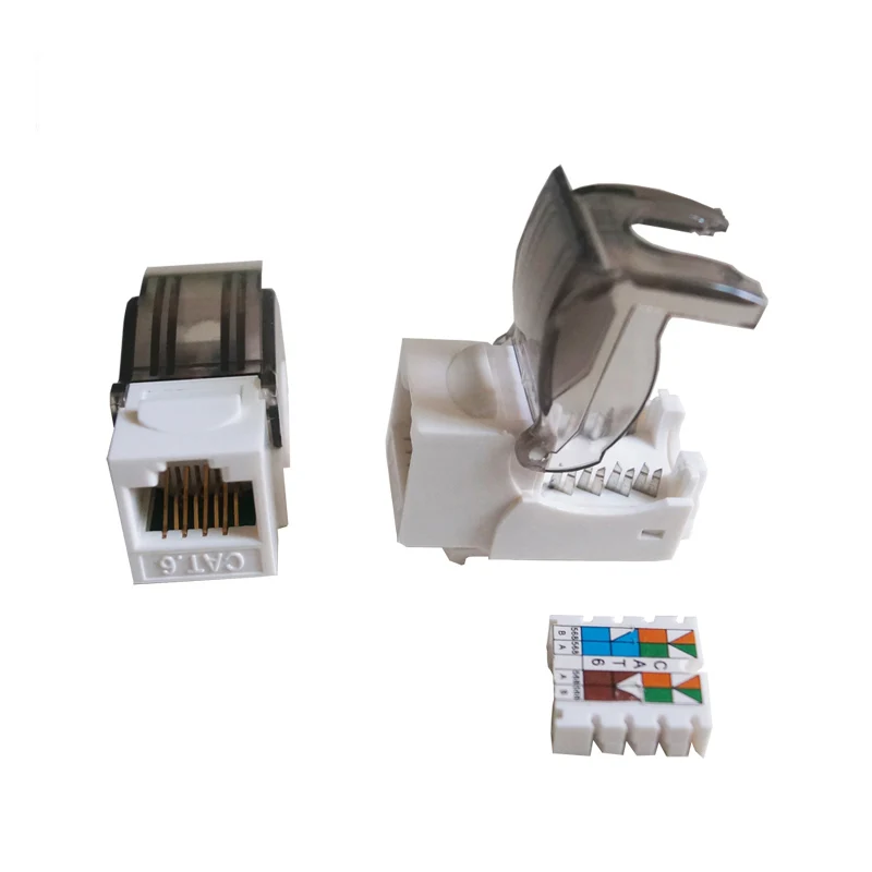 Netlink 90 Degree Rj45 Cat6 Utp Toolless Keystone Jack - Buy Toolless ...