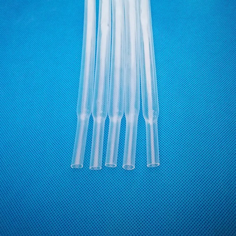 FEP Heat Shrink Tube 3mm x 6mm 1/8'' High Clarity Flexible Durable Acid ...