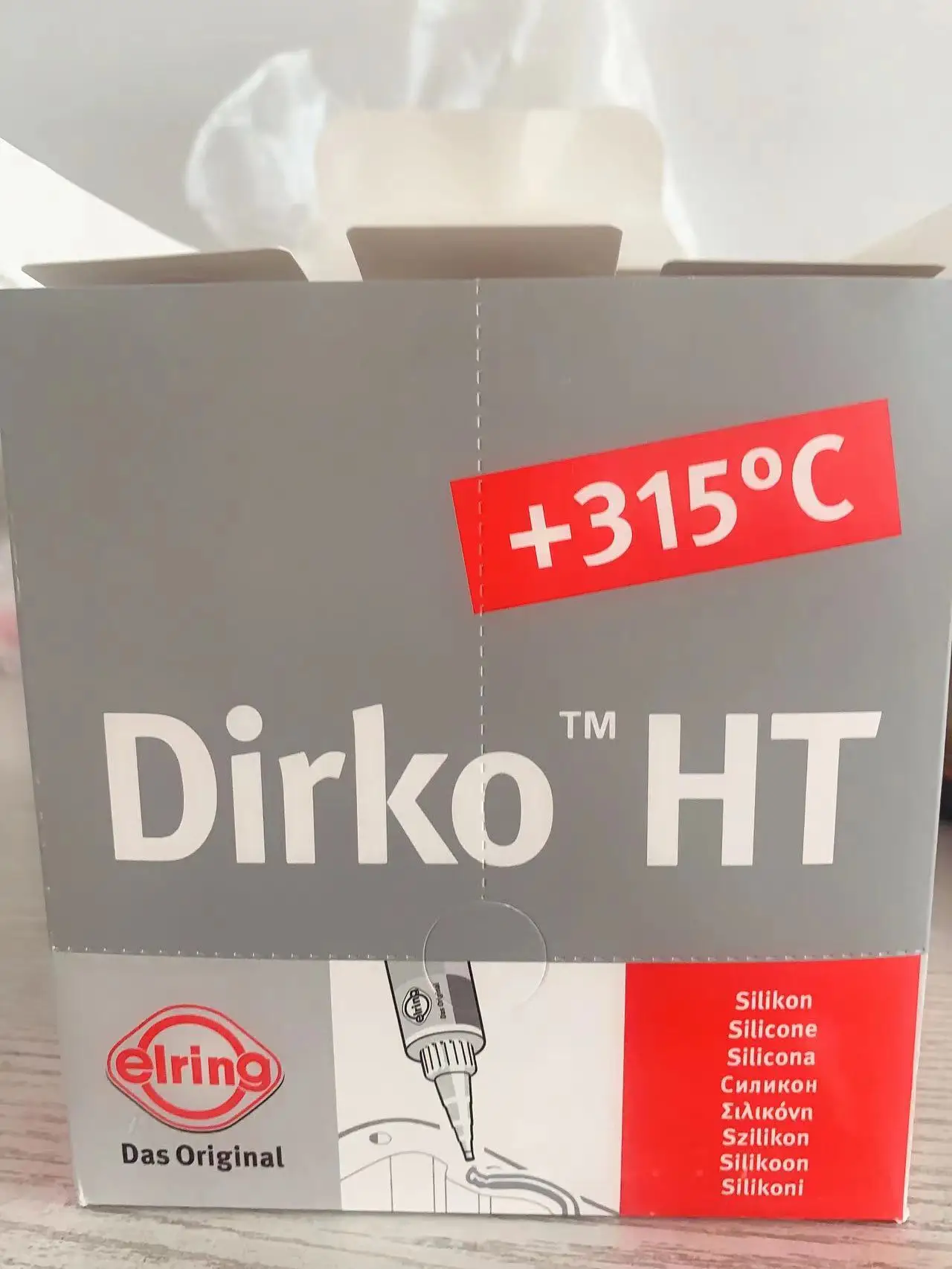 Engine Gasket - Eco-Friendly Silicone Sealant by Dirko