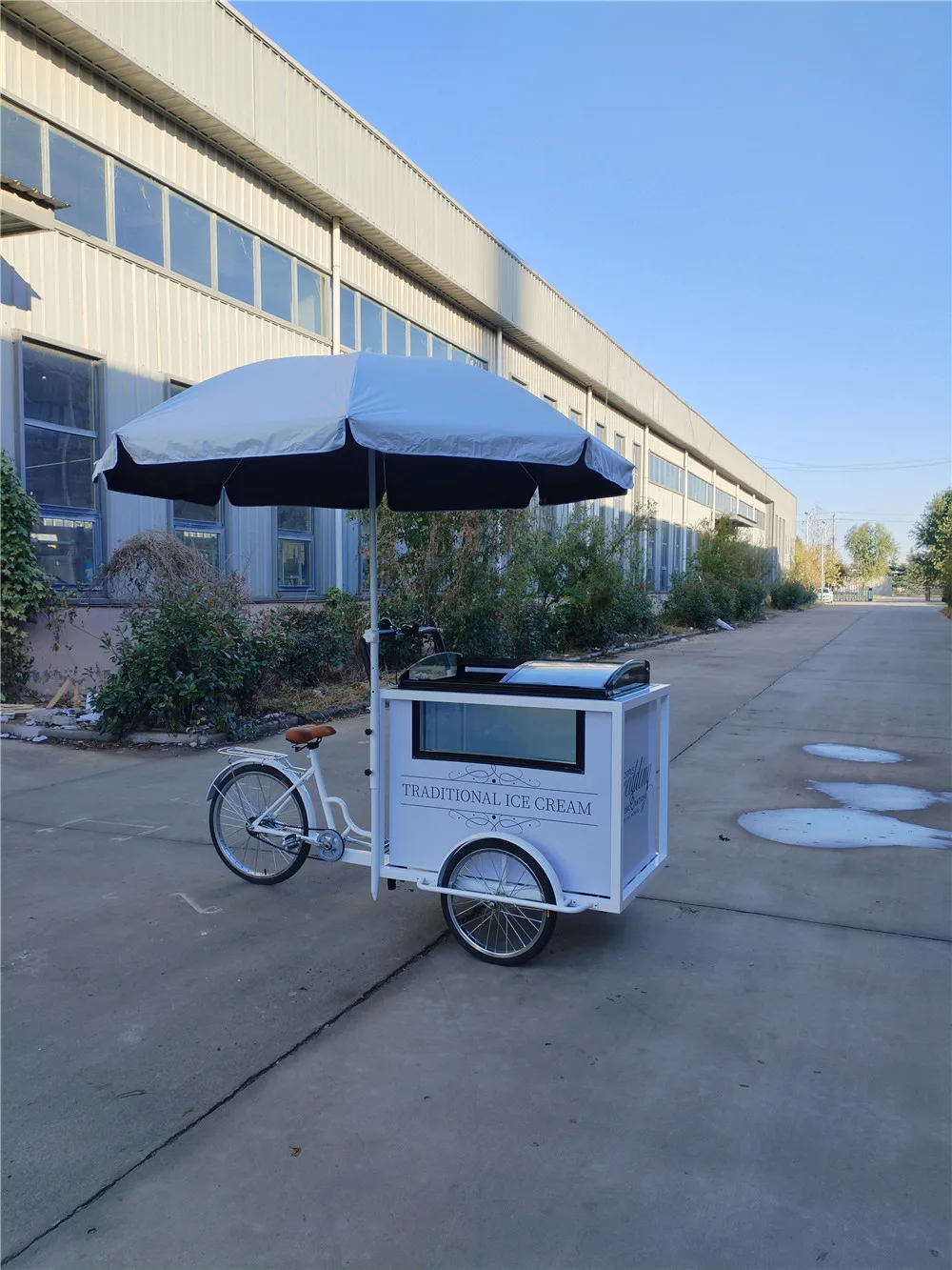 Ice Cream Tricycle with Freezer for Sale | Commercial Ice Cream Cart ...
