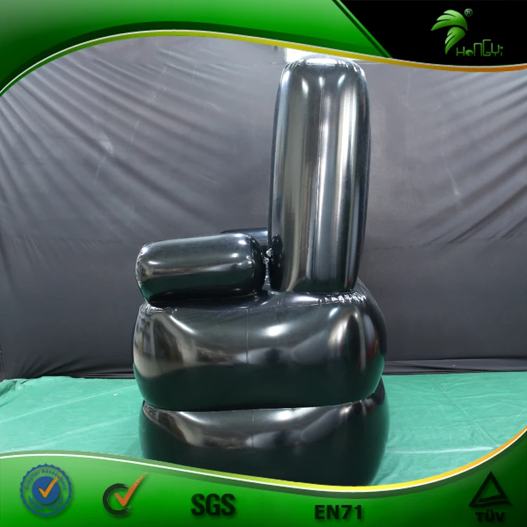 Bouncy Inflatable Black Sofa Bed Custom Inflatable Air Sofa Giant Blow ...