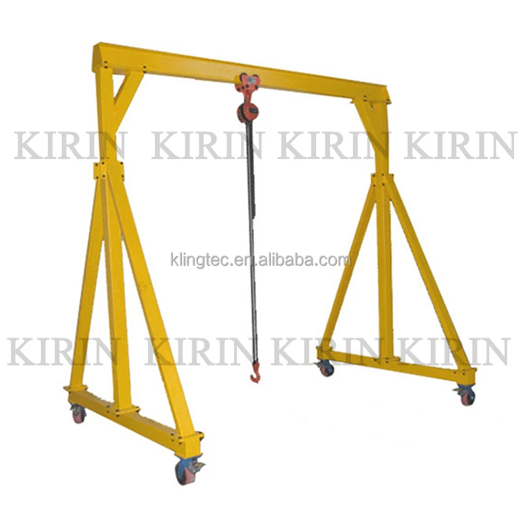 Adjustable Portable Single Girders Gantry Crane High Quality Warehouse ...