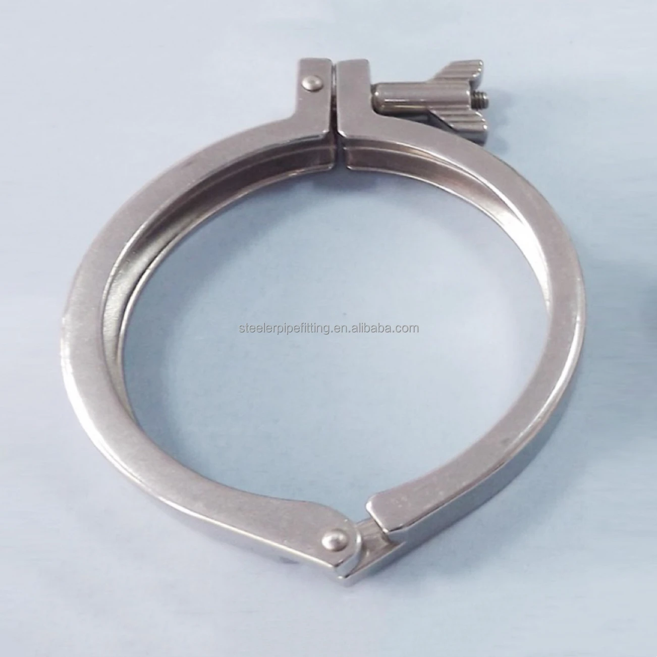 Stainless Steel 304 316 Sanitary Vacuum Clamp Single Pin Clamp - Buy ...