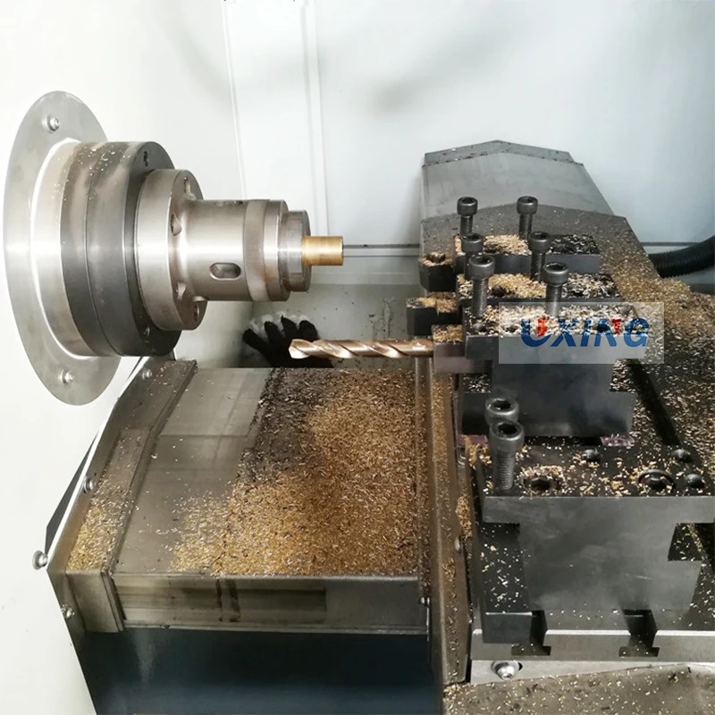 Flat Bed Linear Rail Way Automatic H36 H46 Syntec Cnc Controller Torno Lathe Machine Automatic ...