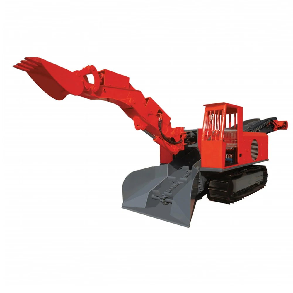 Underground Coal Mining Mucking Loader Special Crawler Slag Scraper For ...