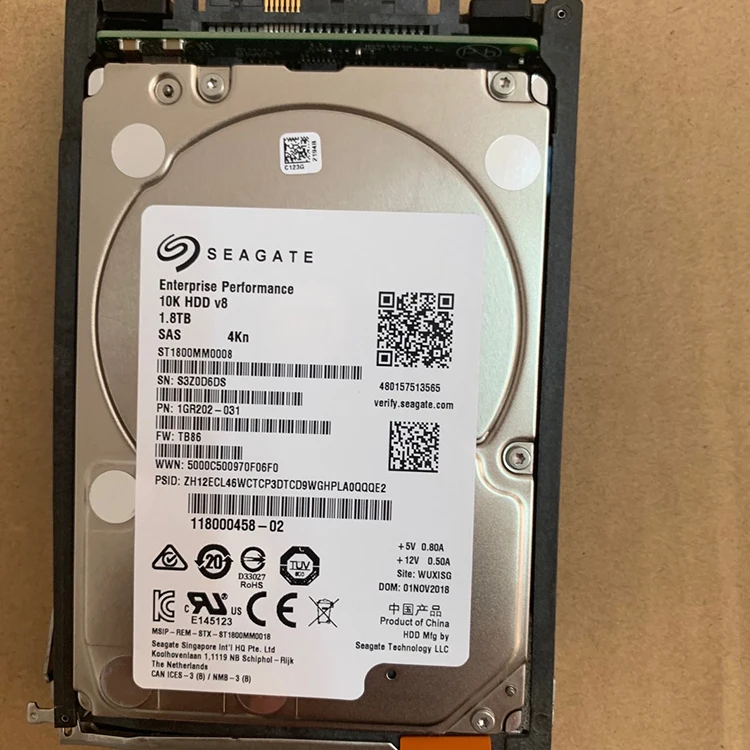 D4-2s10-1800 1.8tb 10k Sas 2.5in Internal Hard Disk Drive Hdd Server ...