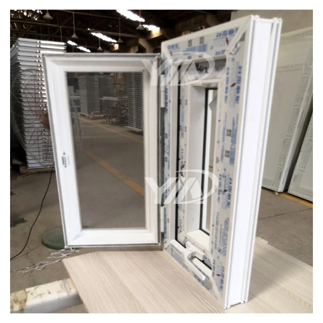 Modern European Aluminum Casement Window Double Wall Tempered Glass ...