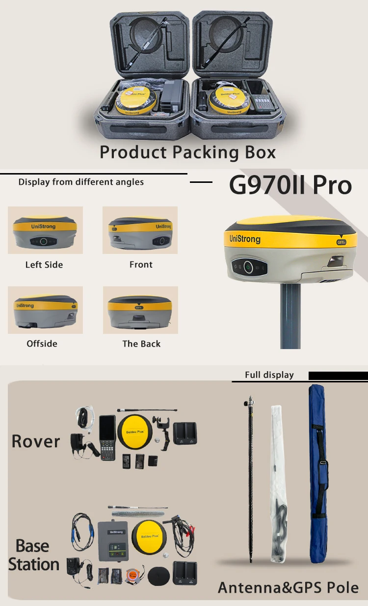 Unistrong G970ii Pro E600 Gps Rtk Gnss High Accuracy G990ii E800 E-survey Gps Receiver Rtk For ...