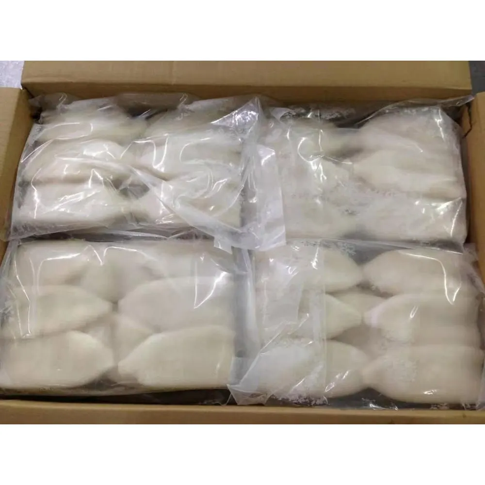 Frozen Cleaned Squid Tubes - Nutritious & Customizable