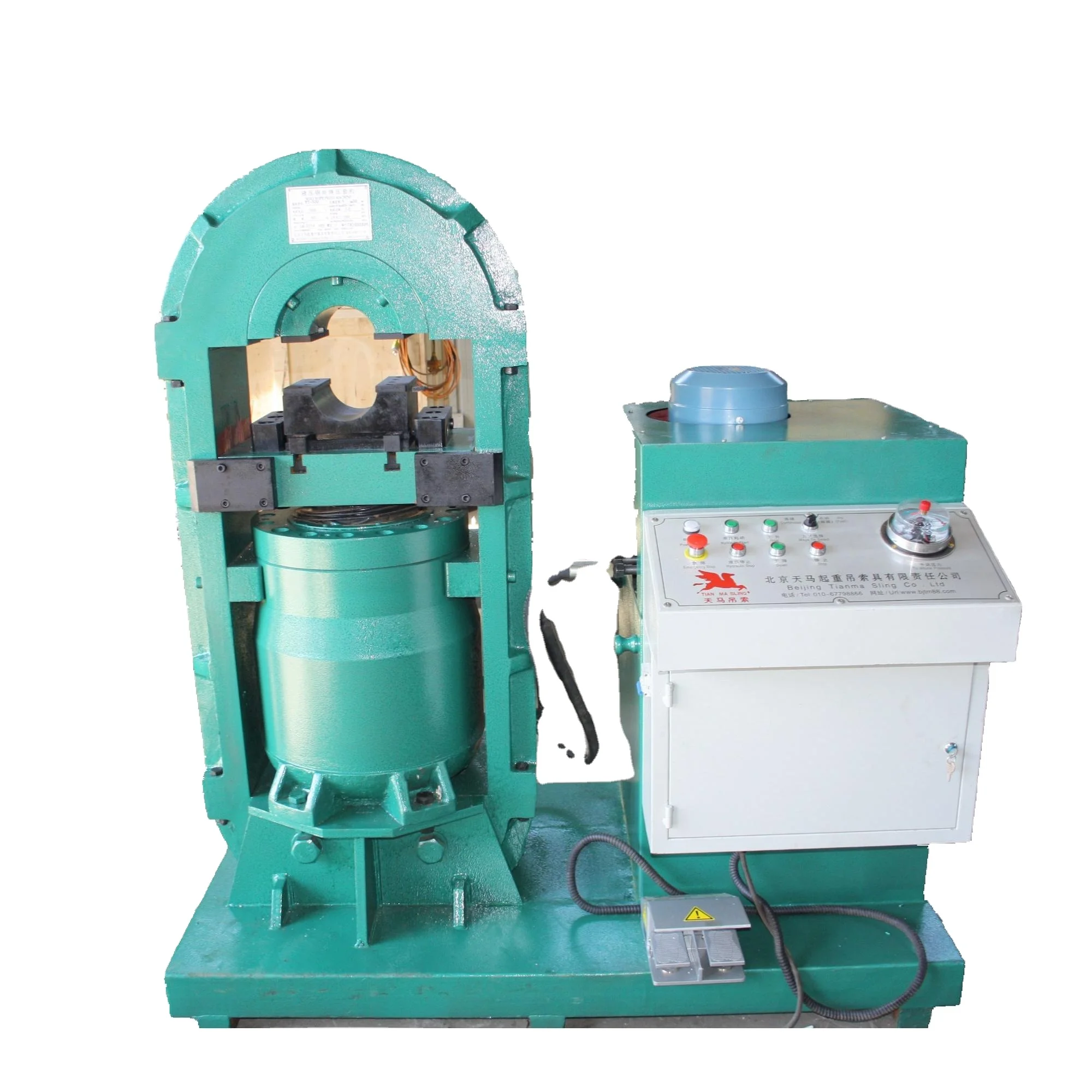 Beijing Tianma Wire Rope Swaging Press Machine - Buy Wire Rope Swaging ...