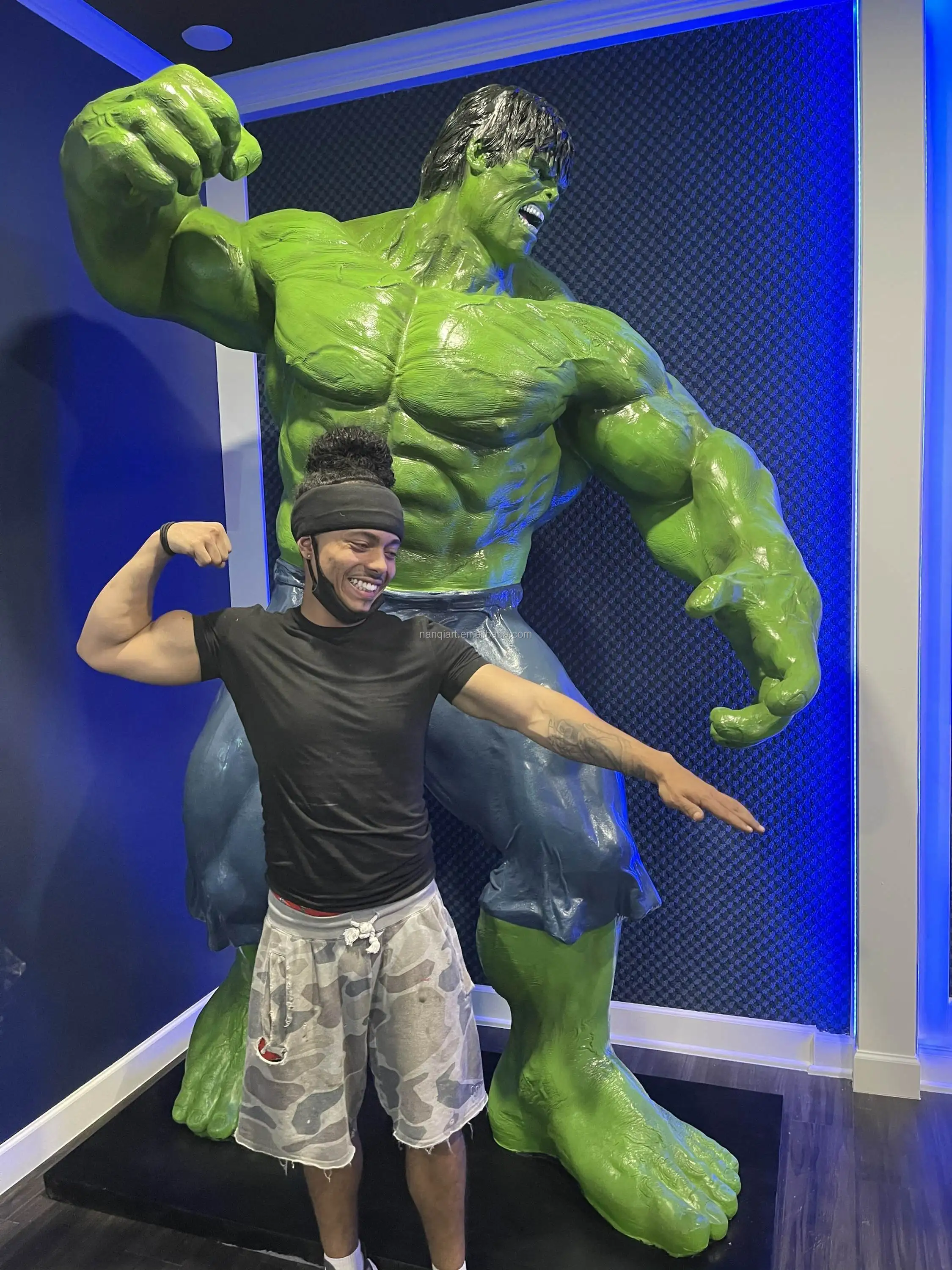 9ft Tall Large Size Outdoor Decoration Fiberglass Painting Life Size ...