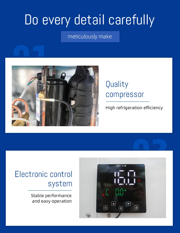 Sanyo Monoblock Refrigeration Compressor Unit Cold Room Compressor ...