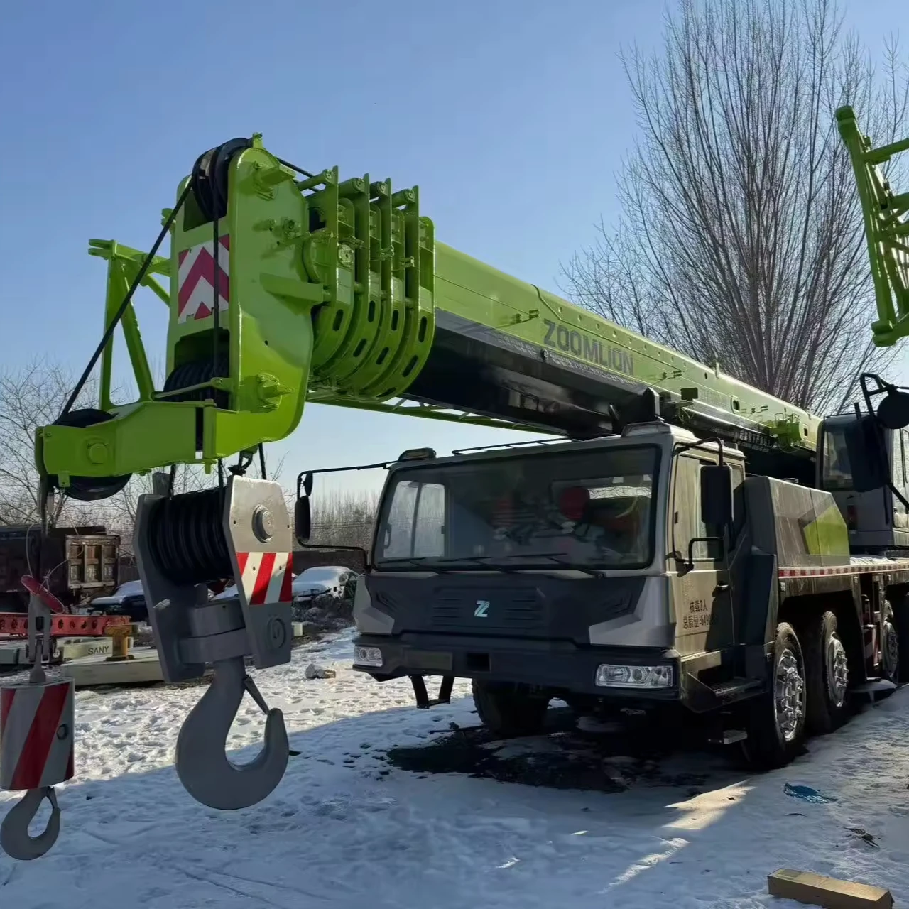Zoomlion Heavy Truck Crane 100ton 120ton Ztc1000 Ztc1200 Mobile Truck ...