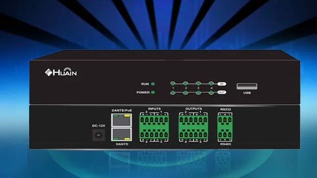 Custom Dante Digital Analog Audio Interface Dsp Poe Module Matrix ...