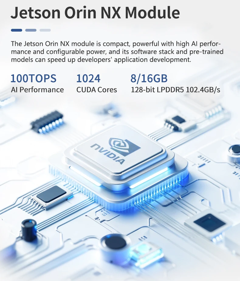 Jetson Orin NX 8GB - Fanless Industrial PC for AI Prototyping