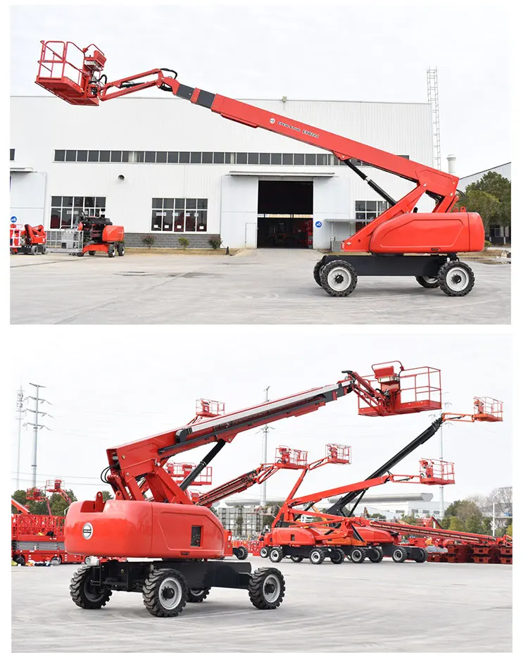 Portable Lifter Telescoping Mobile Cherry Picker - 34m-63m