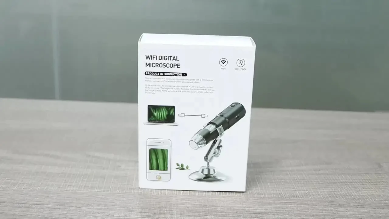 Professional 1000X Wireless Dermatoscope WIFI Skin Analysis Detector ...