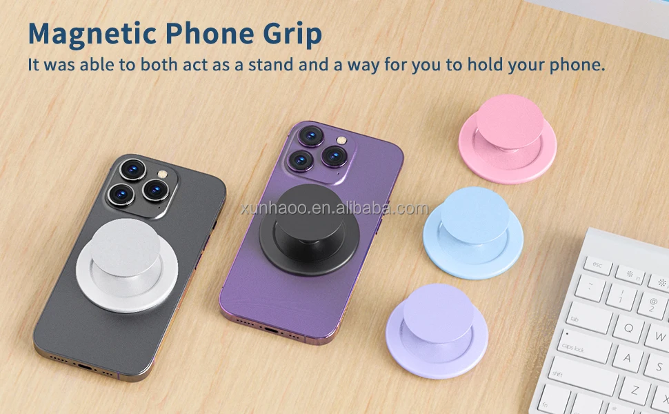 OEM Private Label Magnetic Griptok up Socket Magnetic Phone Grip Holder ...