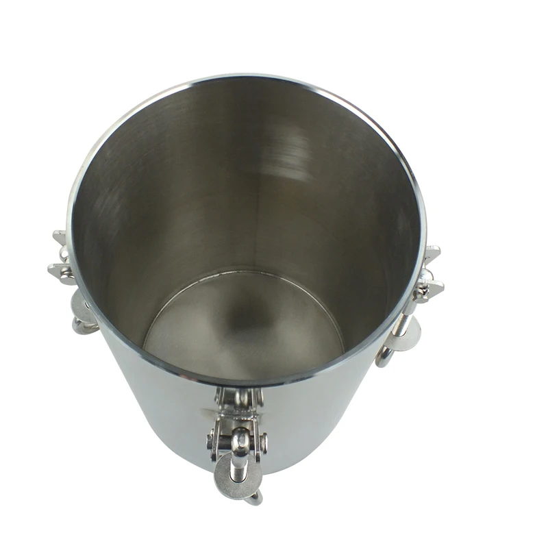 10L Pressure Dispensing Bucket - High Safety Stainless Steel