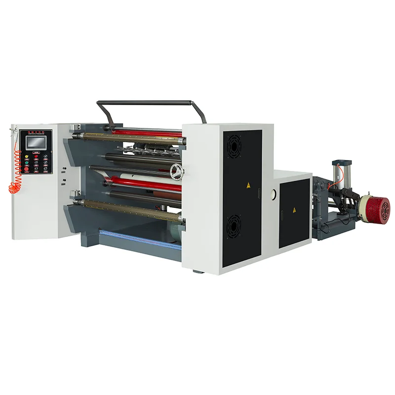 LS-Model Horizontal 200 meter Speed Plastic Film Slitter Rewinder ...