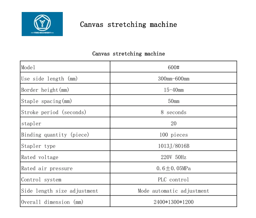 2021122303 CNC Canvas Stretching Machine - Automatic & Durable