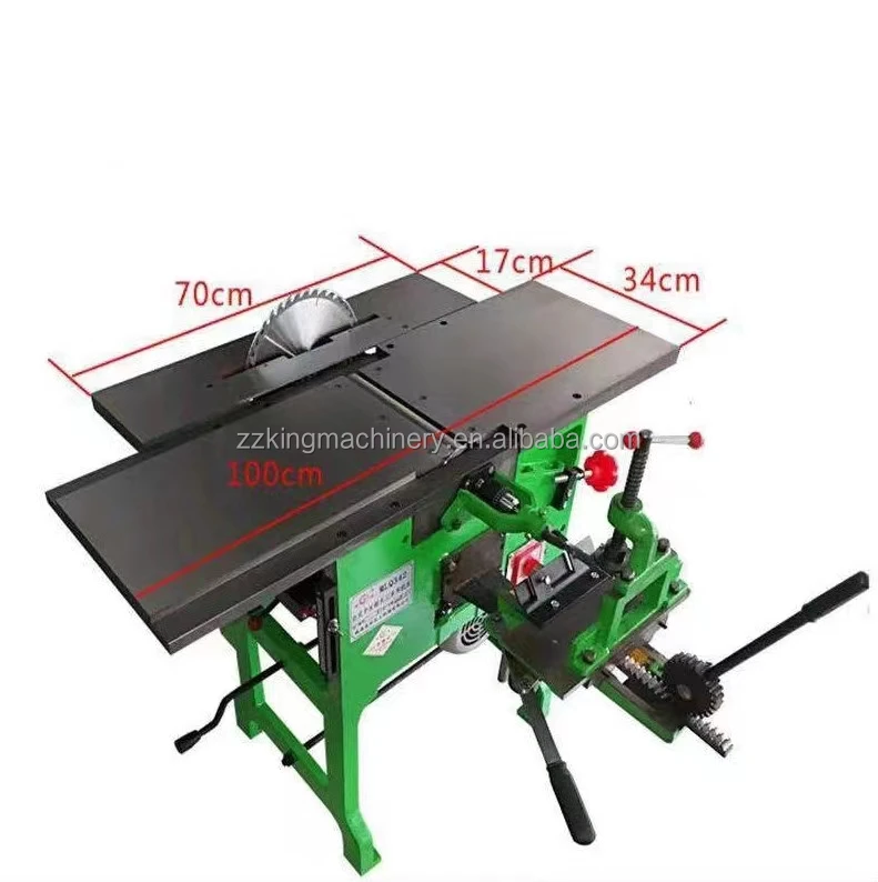 Wood Table Saw Machine / Multifunctional Combination Woodworking ...