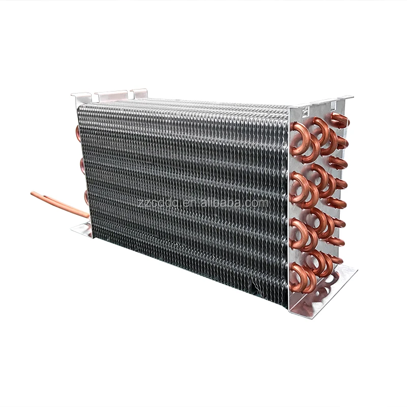 Finned U-tube Heat Exchanger Air Cooled Multi Effect Evaporator Coil ...