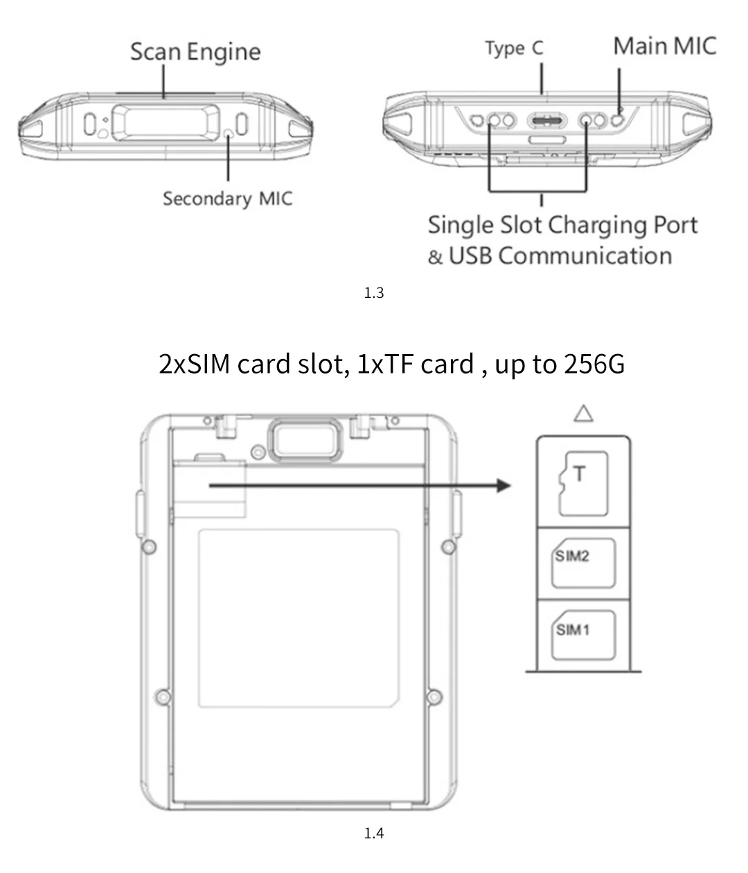 Pda Price Android 11 5 5 4g Ip68 1d 2d Mobile Pda Barcode Scanner Tablet Pc Inventory