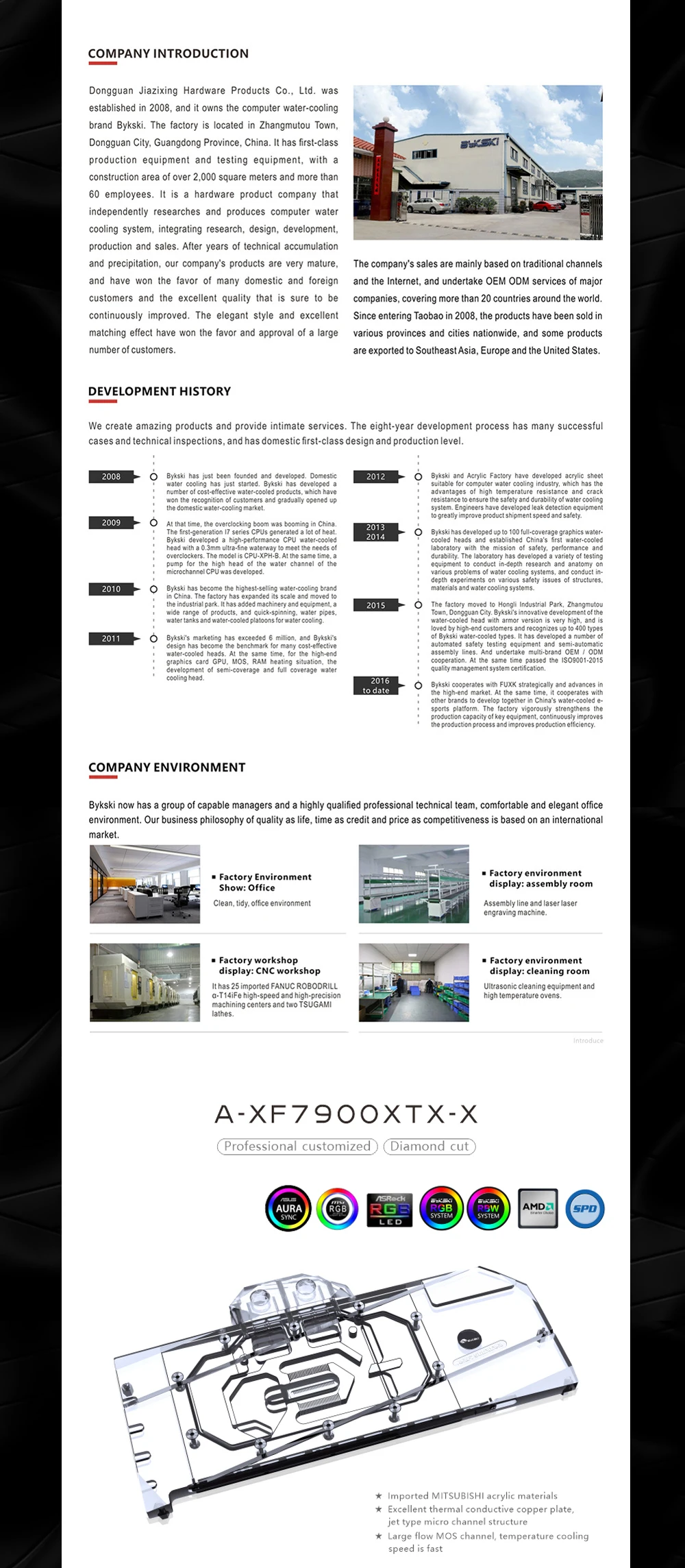 Bykski Rx 7900xtx Wate Rcooler 5v /12v Rgb For Amd Radeon Rx 7900xtx Gpu Water Block Asus/msi ...