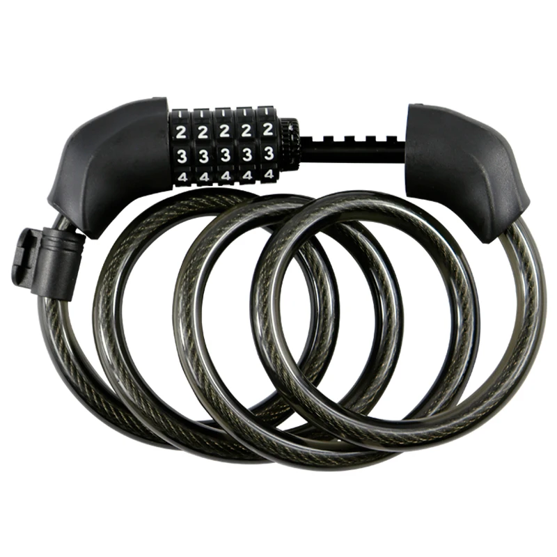 Sende 2022 New Combination Bike Lock Cable 5 Digit Anti-theft Coded ...