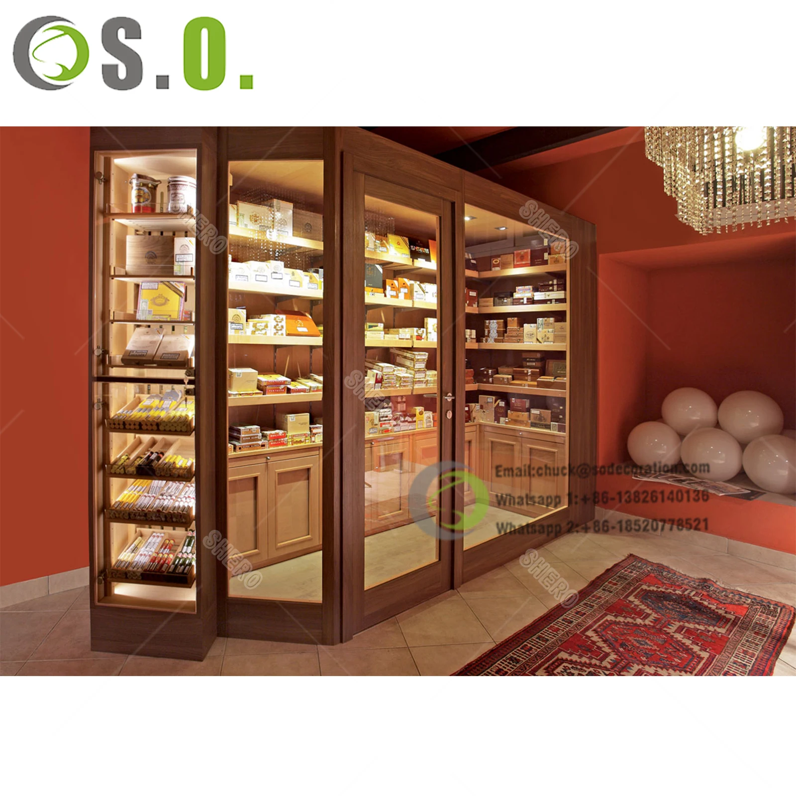 Custom Walk-in Cigar Room - Premium Humidor Solutions