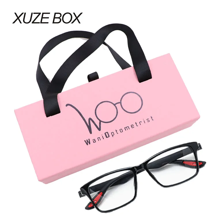 Fashion Eyeglass Case Custom Logo Portable Box For Packing Sunglasses ...